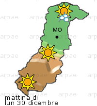 Il meteo della Bassa per lunedì 30 dicembre - SulPanaro | News